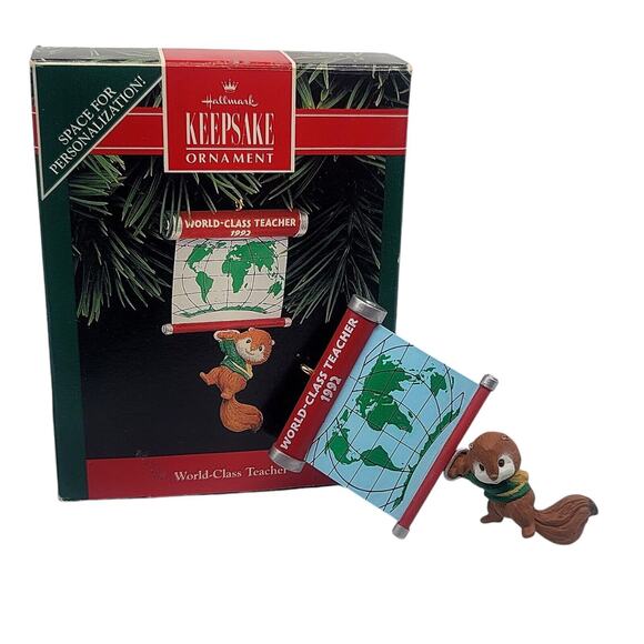Hallmark | Holiday | Vintage 992 Hallmark Keepsake Ornament Worlds ...